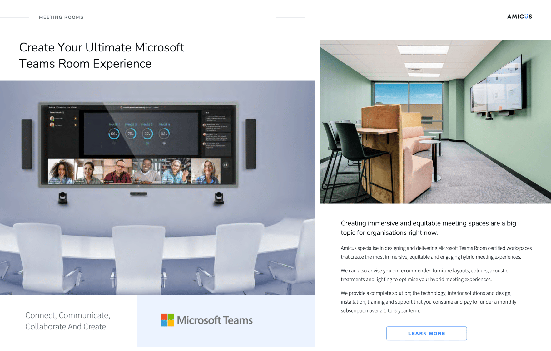 Meeting Room Experience Guide | Amicus