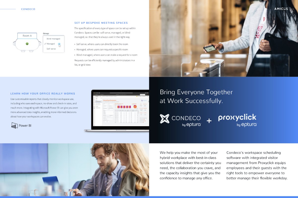 Condeco X Amicus Partnership Guide
